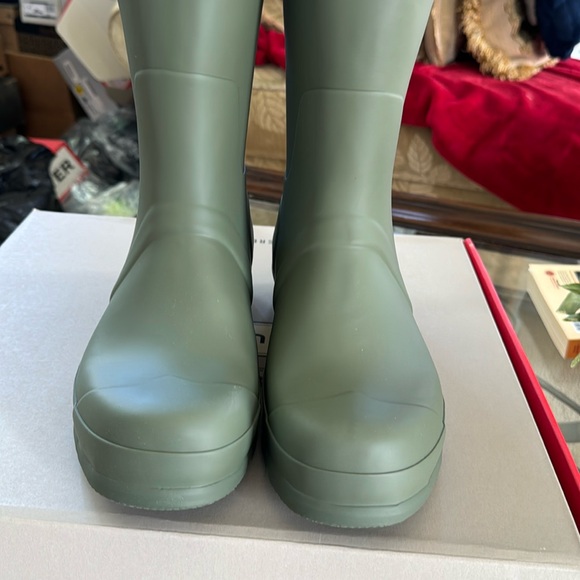 Hunter | Shoes | Hunter Short Backstrap Boot Men Rubber Removable ...